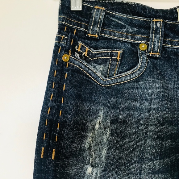MEK | Jeans | Mek Denim Oaxaca Boot Cut Jeans Distressed Buckle | Poshmark